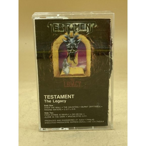Testament The Legacy | Media | Testament The Legacy Cassette Tape 987 ...